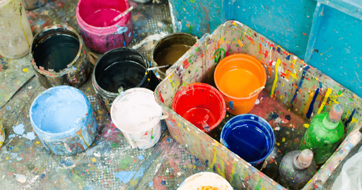 家庭から出る塗料・ペンキを捨てる方法
